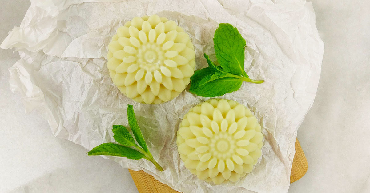 Silky Chocolate Mint Lotion Bar Recipe - The Herbal Spoon